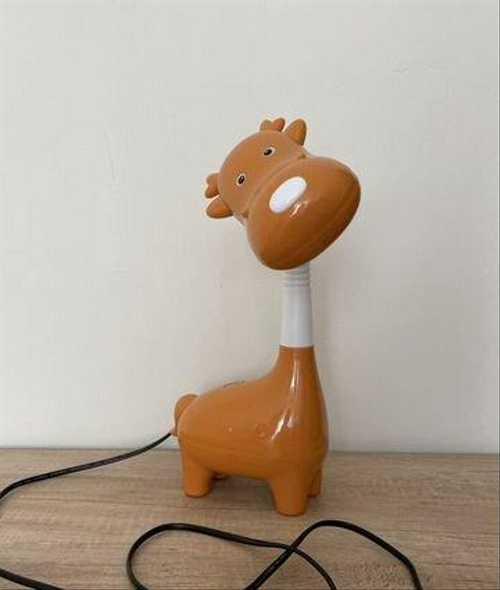 Лампа настольная детская жираф