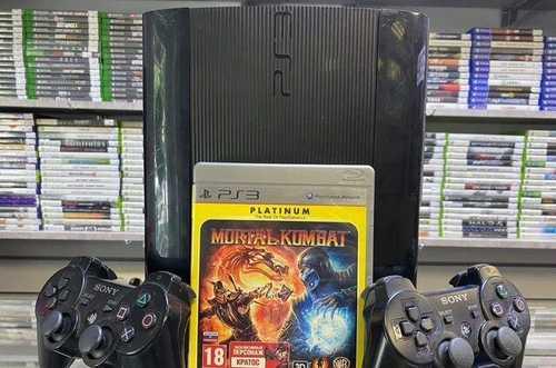 Комплект Sony PS3 SS 500gb + Mortal Kombat 9