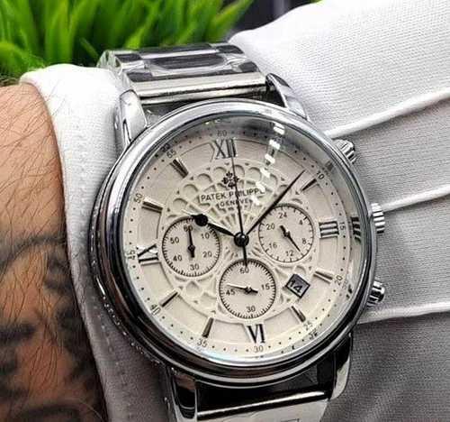 Мужские часы Patek Philippe белые