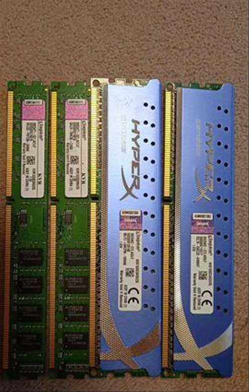 Оперативная память ddr3 4*2gb