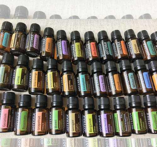 Разные эфирные масла и смеси doTerra от 1 до 15 мл