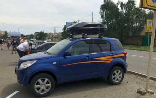 Автобокс на крышу Mitsubishi
