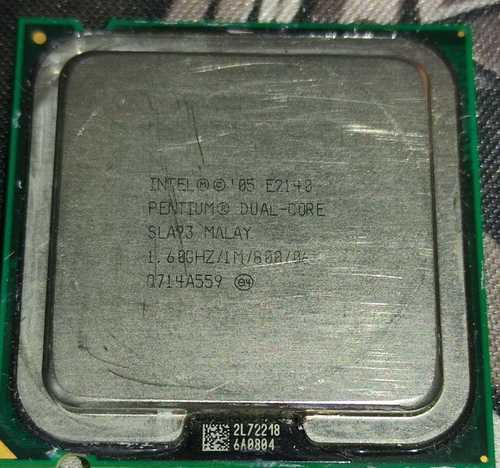 Процессор intel pentium dual core e2140