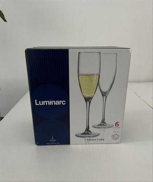 Набор бокалов для шампанского luminarc