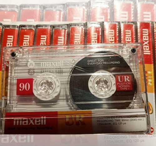 Аудиокассеты maxell UR90