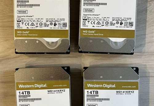 Жесткий диск Western Digital Gold 14TB