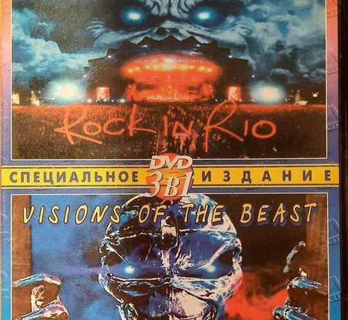 Dvd концерт Iron Maiden rock in Rio