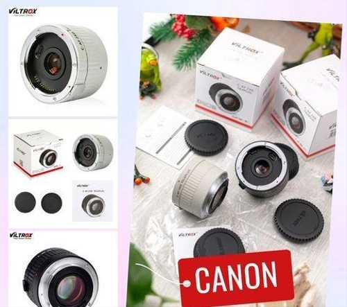 Новый Экстендер Viltrox C-AF 2x II для Canon EF