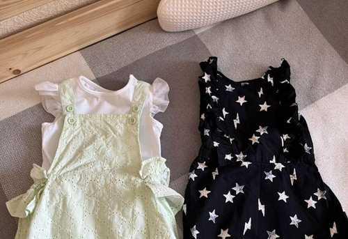 Летняя одежда для девочки 68 -74 Mothercare