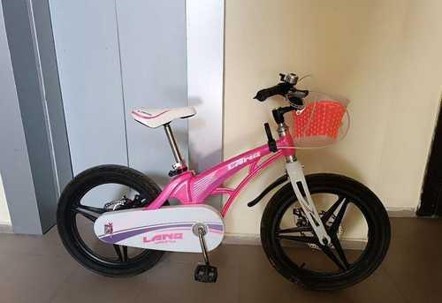 Детский велосипед lanq. Колёса 18 дюймов