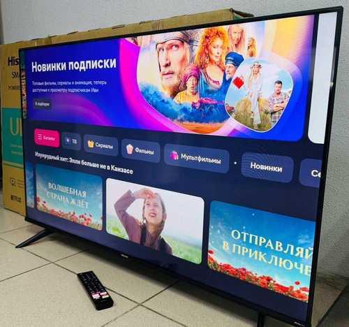 Телевизор Hisense 50 SMART tv 4К