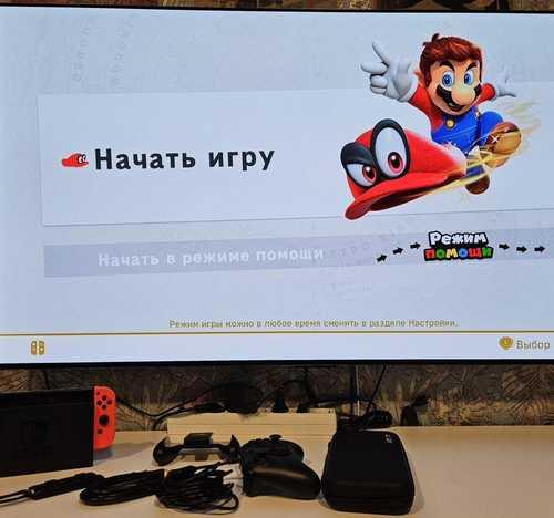 Nintendo switch 1 рев прошитый 256гб чип