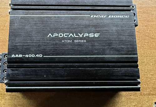 Усилитель 4 канала apocalypse AAP 400.4D