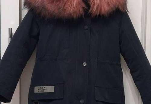 Парка-куртка зимняя для девочки 110