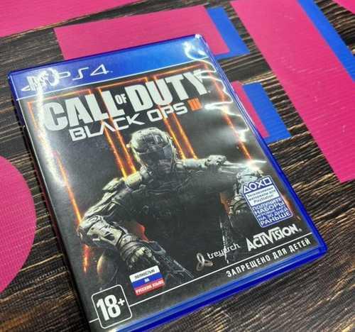 Игра Call of duty black ops 3 ps4 диск