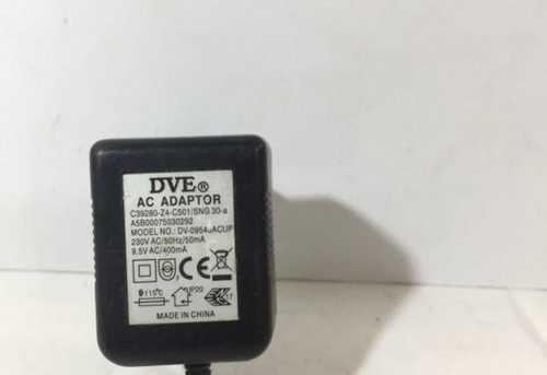 Блок питания 9.5V 400mA DVE DV-09540acup