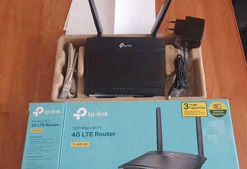 4g wi-fi роутер tp-link tl-mr100