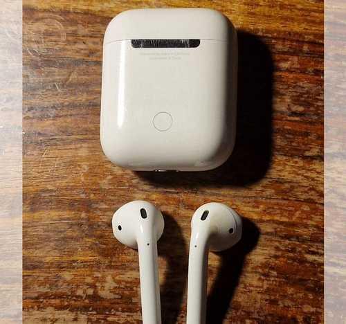 Беспроводные наушники Apple Airpods 1