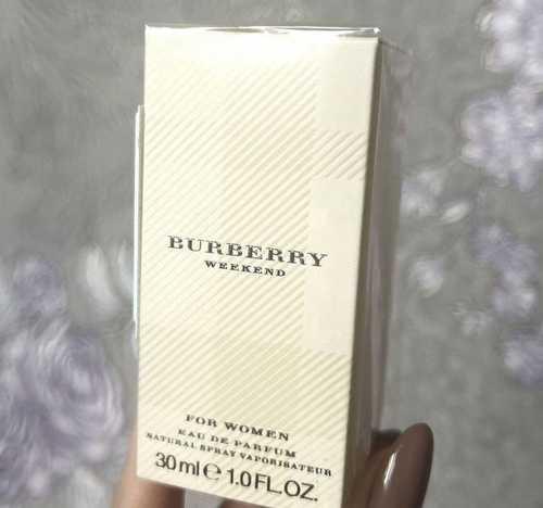 Парфюмерная вода Burberry Weekend новая оригинал