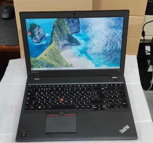 Ноутбук Lenovo ThinkPad T550\15.6\HD\I5\8 \256\гар