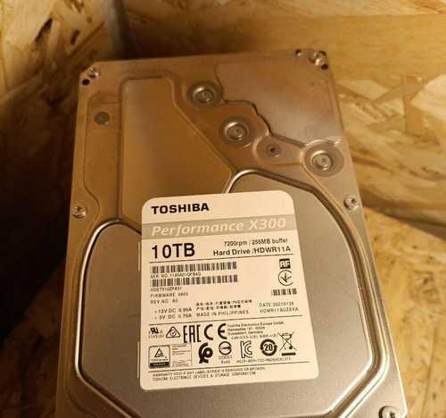 HDD Toshiba Performance X300 10TB