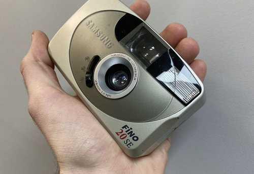 Плёночный Samsung Fino 20SE + примеры фото