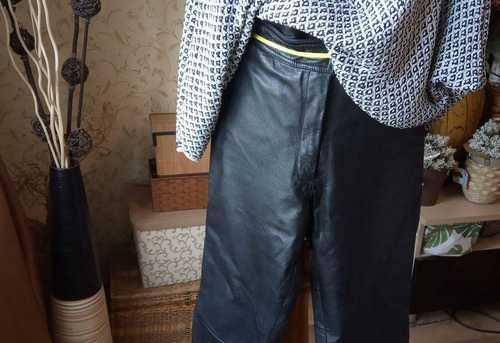 Кожаные натуральные брюки Gipsy(Германия) р.S