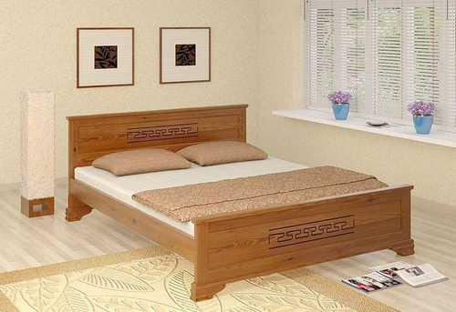 Кровать Стиль из дерева сосны