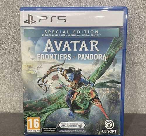 Avatar frontiers of pandora ps5 диск