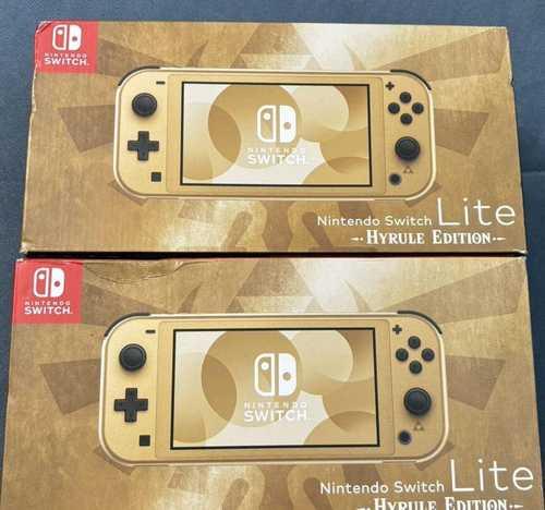 Nintendo switch lite hyrule edition новый