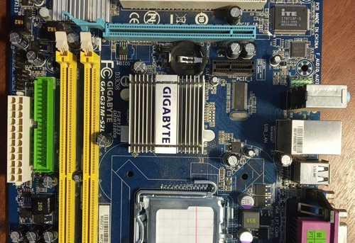 Материнская плата Gigabyte GA-G31M-S2L