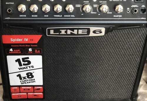 Комбоусилитель line6 spider 15