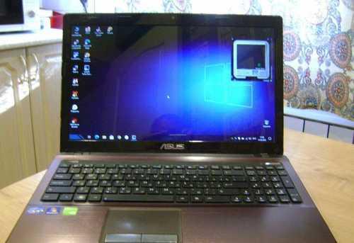 Asus K53S\Core I7\SSD-256g\HDD-500g\10g\GT540-2gb