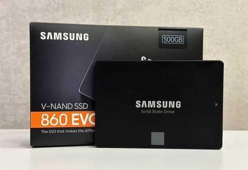 SSD samsung 860 EVO 500GB (crystaldiskinfo)