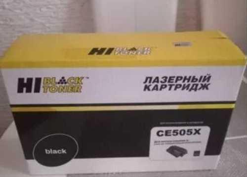 Лазерный картридж Hi-Black CE505X (черный)