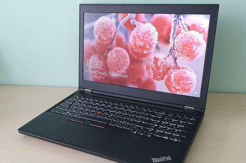 15.6"Рабочий-Передовик Thinkpad P50 i7\16гб\SSD512