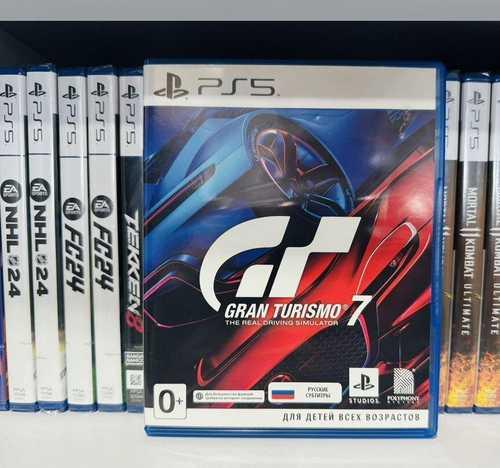 Gran Turismo 7 PS5 (Б/У рст диск)