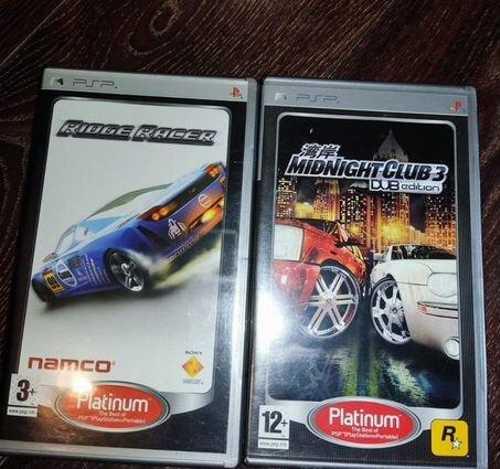 Игры для Sony PSP (Midnight Club 3, Ridge Racer)