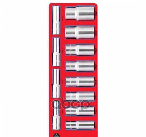 Набор глубоких головок 1/2”, шестигранные, ложе