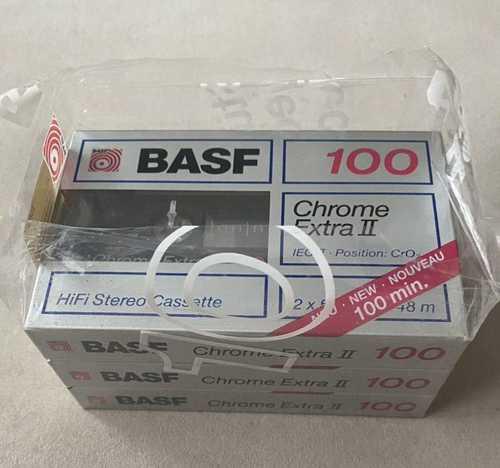 Аудиокассеты Basf Crome Extra II-100