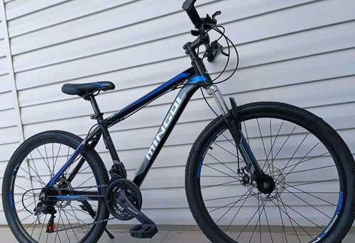Скоростной велосипед Черно-синий новый
