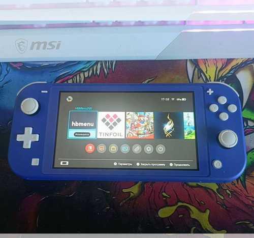 Nintendo switch lite прошитая 256