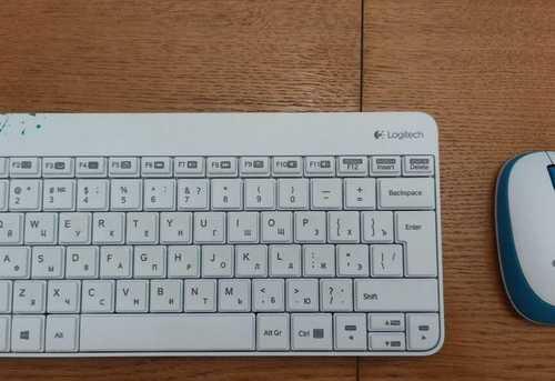 Клавиатура Logitech MK240 беспроводная + мышь