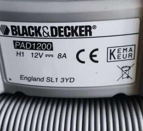 Автомобильный пылесос black decker