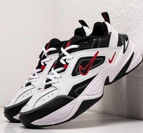 Кроссовки Nike M2K Tekno White Black Red (36-45)