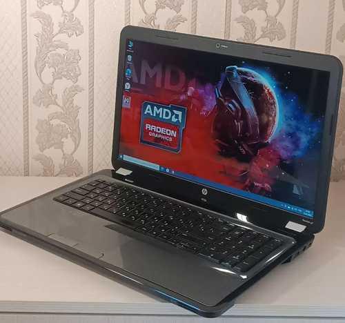 Игровой HP 17 i5/8/Radeon/SSD/HDD/нов.аккум-р