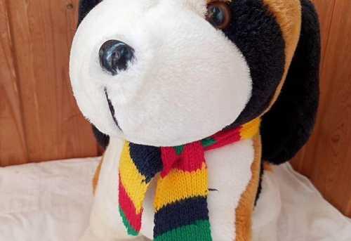 Мягкая игрушка Собака с шарфиком