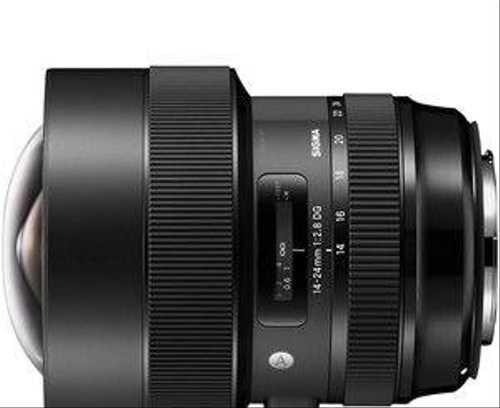Объектив Sigma Canon/EF AF 14-24mm F2.8 DG HSM ART