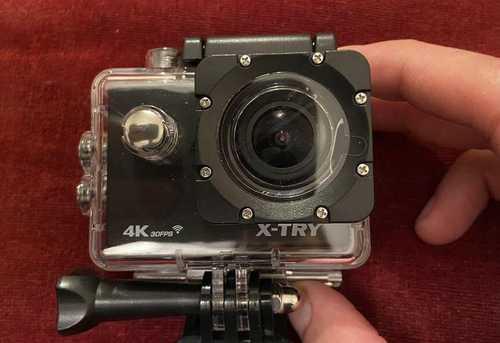 Экшен камера новая X try xtc 196 4K