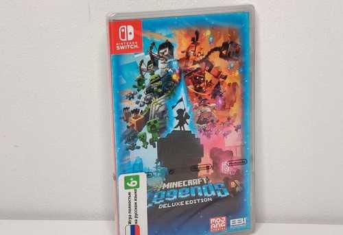 Minecraft Legends новый nintendo switch